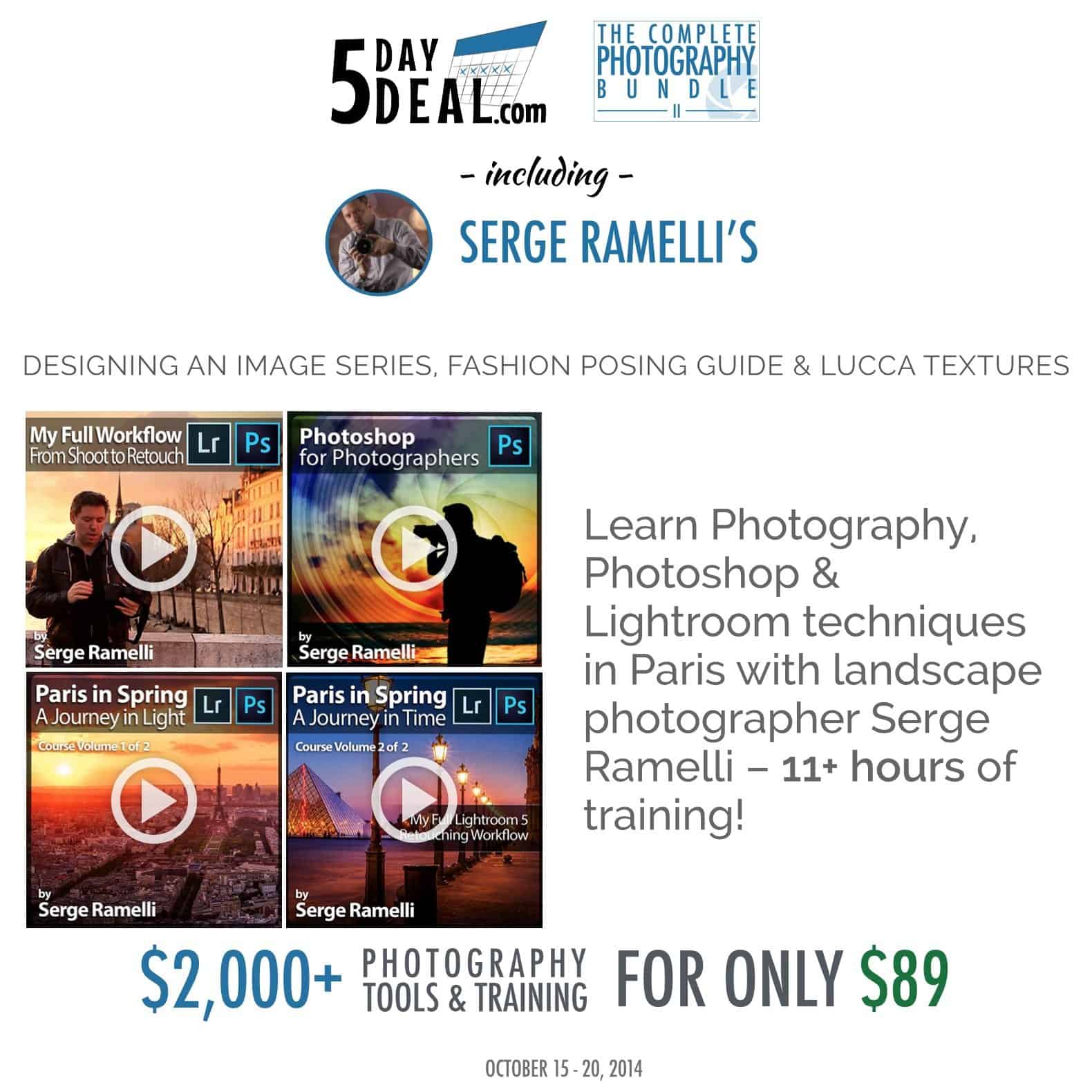 5DayDeal-Serge-Ramelli-Feature - Martin Bailey Photography