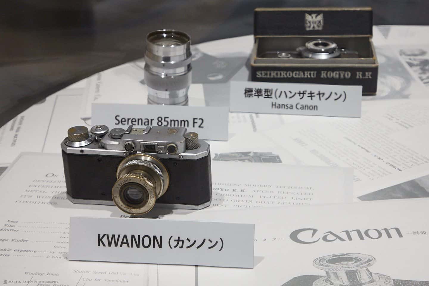 Canon’s First KWANON Camera | Martin Bailey Photography